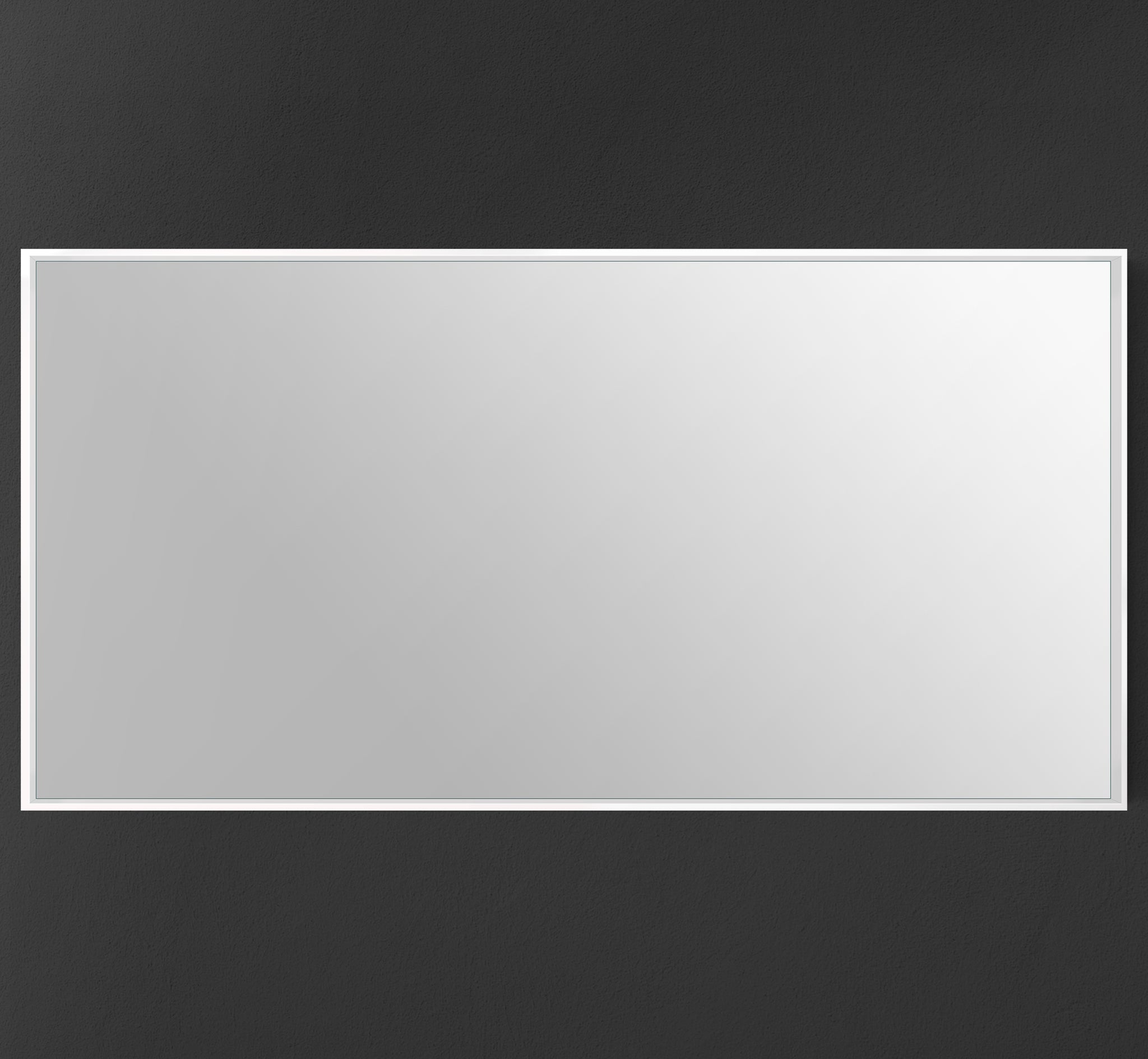 60" Matte MDF Frame Mirror